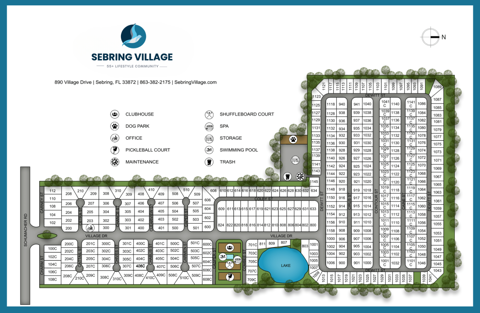 What's Nearby - Sebring Village